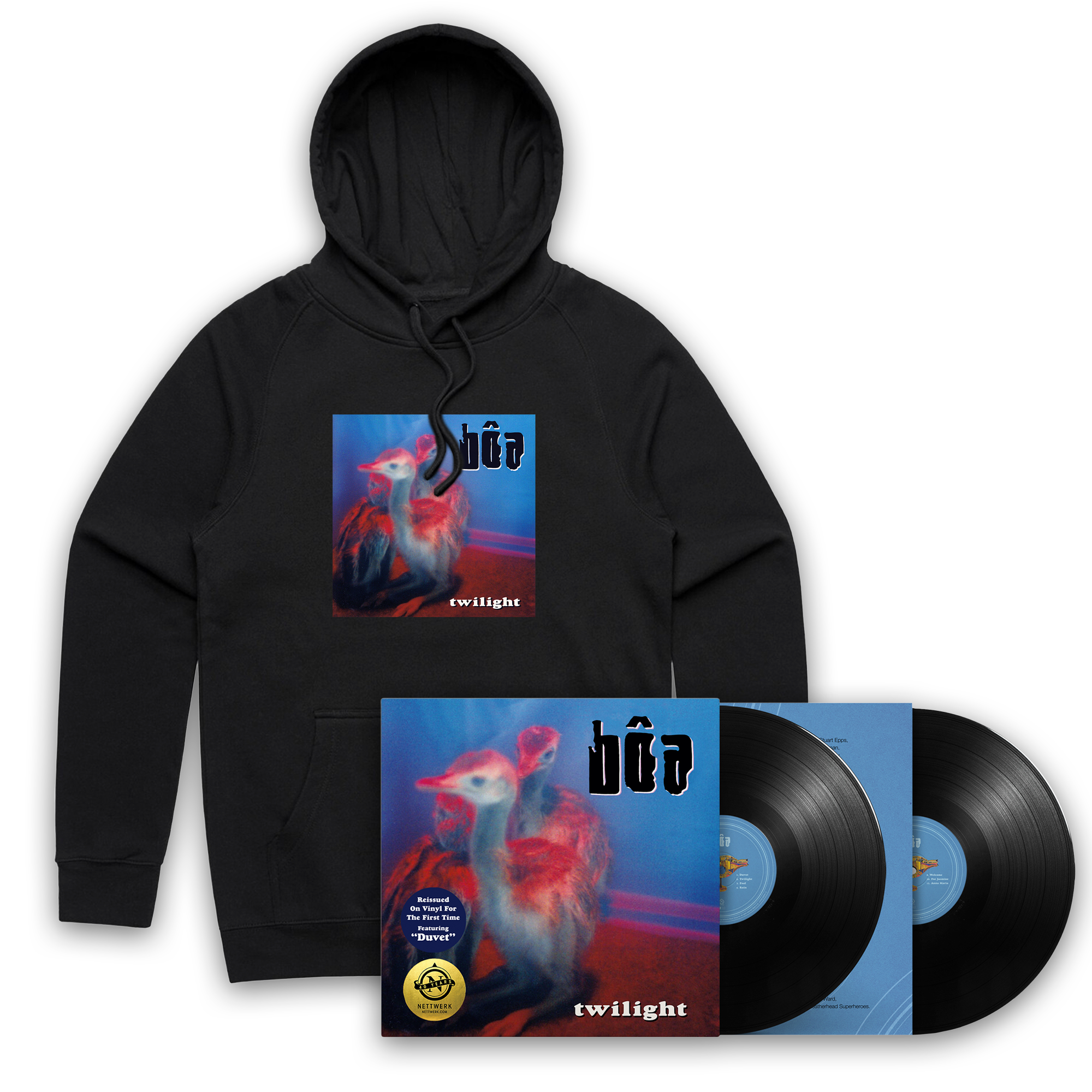 Twilight Vinyl + Hoodie Bundle – Boa Online